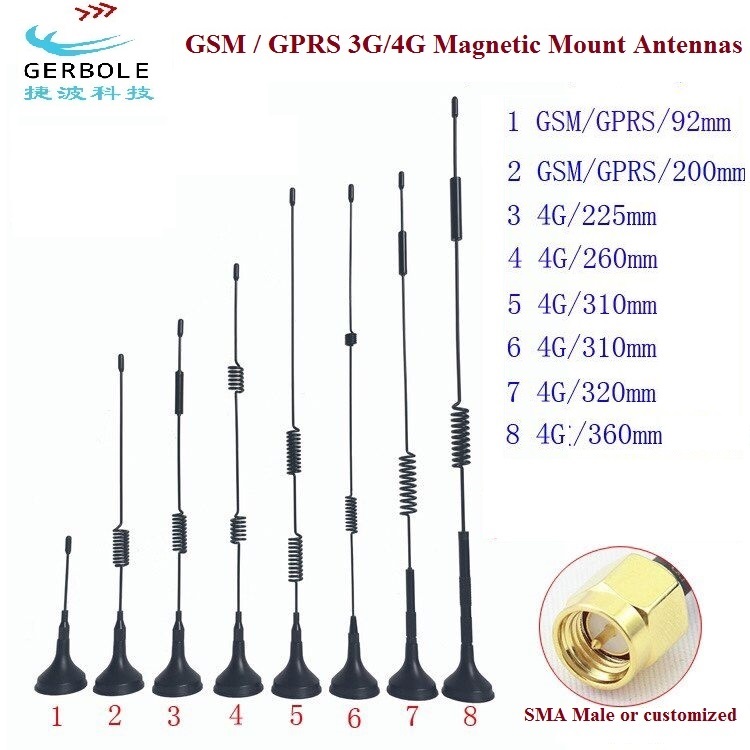 China GSM GPRS 3G 4G Magnetic mount antenna rod 3 factory and suppliers ...