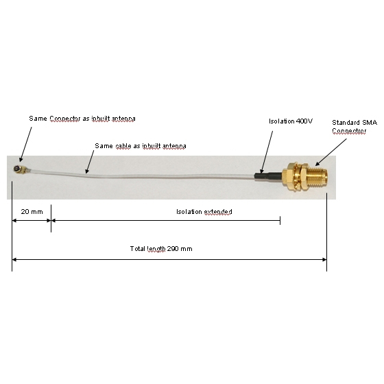 China UFL- IPEX(100MM)-SMA/K RF CABLE factory and suppliers | Gerbole